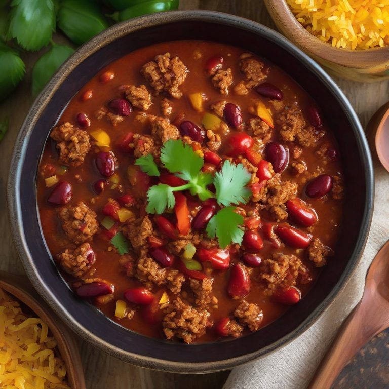 Chili With Ground Turkey Recipe: Hearty Comfort in One Pot - Drool Recipes
