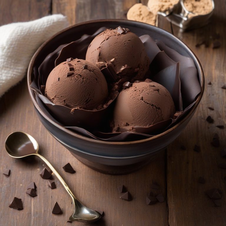 Chocolate Truffle Ice Cream Recipe: Indulgent Creaminess at Home ...