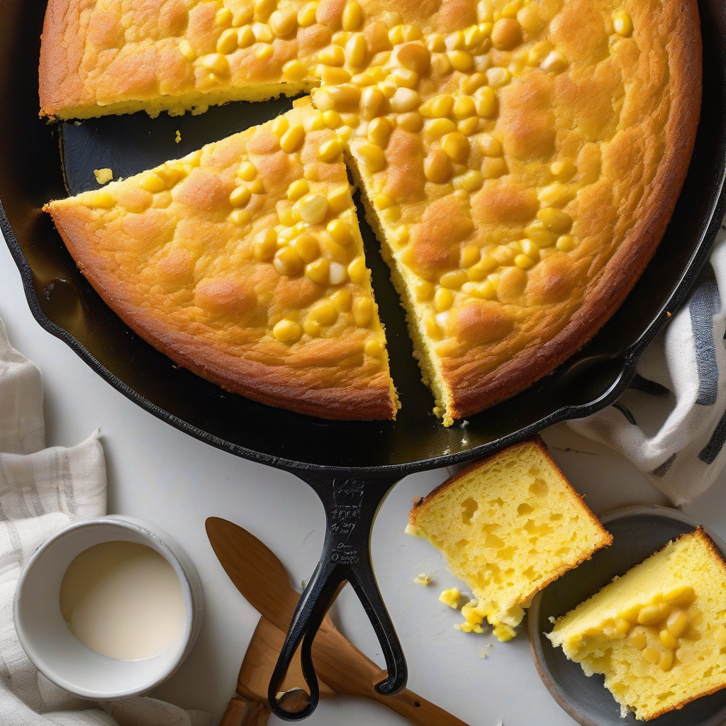 Creamed Corn Cornbread Recipe: Moist and Flavorful Comfort Food - Drool Recipes