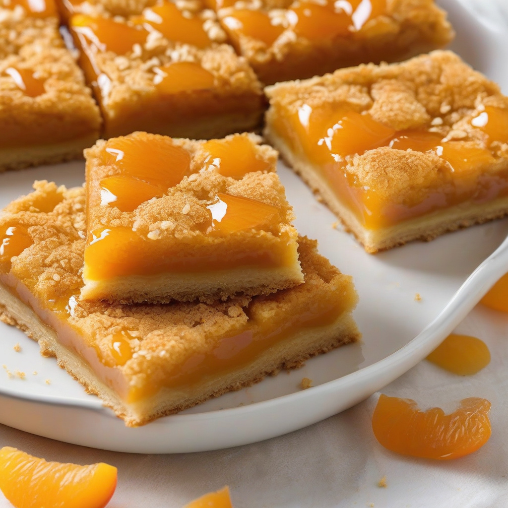 Apricot Squares Recipe: Chewy Bars With Sweet Fruit Filling - Drool Recipes