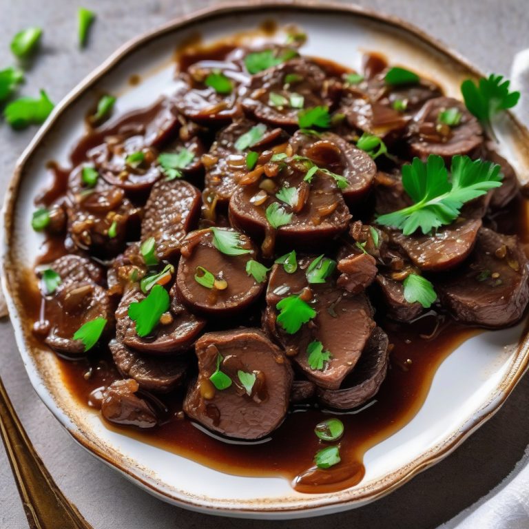 Beef Kidney Recipe French: Classic Bistro Dish in 30 Minutes - Drool ...
