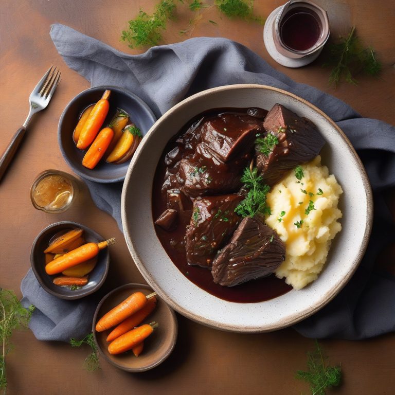 Best Beef Cheek Recipe: Fall-Apart Tender in Red Wine Sauce - Drool Recipes