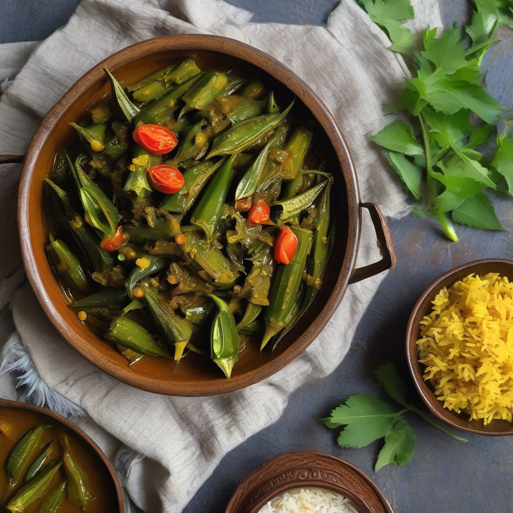 Bhindi Curry Recipe: Flavorful Vegetarian Delight in 30 Minutes - Drool ...