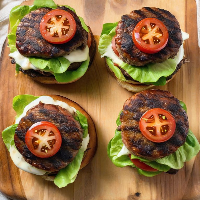 Bison Burgers Recipe: Juicy Patties for Grill Mastery at Home - Drool ...