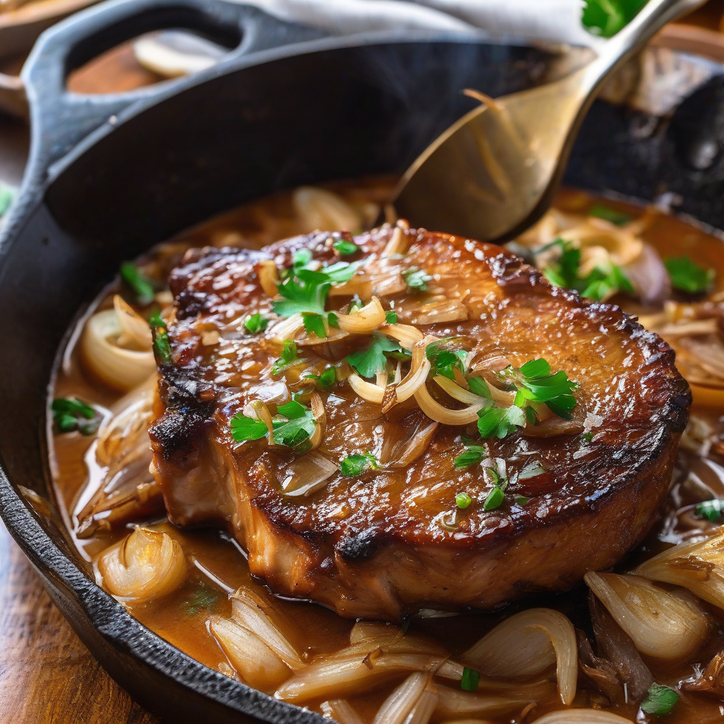 Braised Pork Chop Recipe: Fall-Off-the-Bone Tender in One Hour - Drool ...