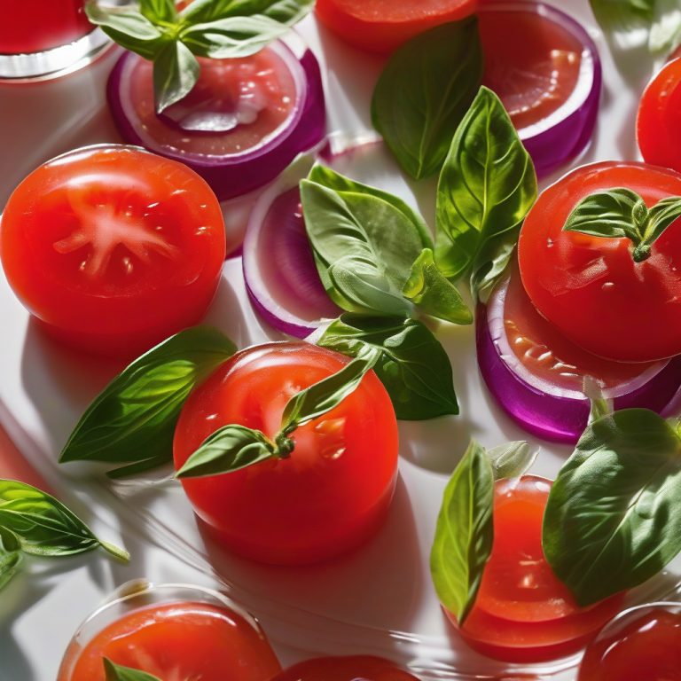 Campari Tomato Recipe: Fresh Salad with Zesty Herb Dressing - Drool Recipes