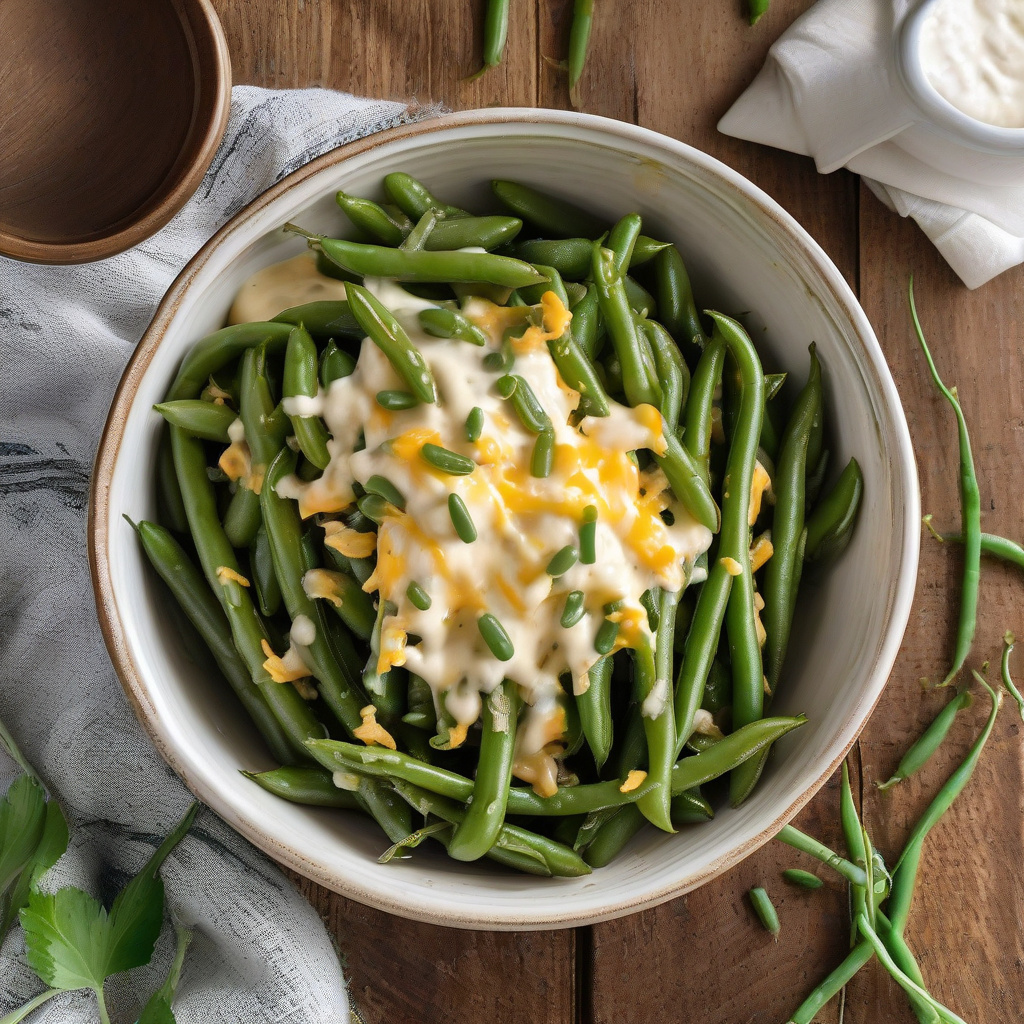 Cheesy Green Bean Recipe: Comforting Side Dish for Any Meal - Drool Recipes