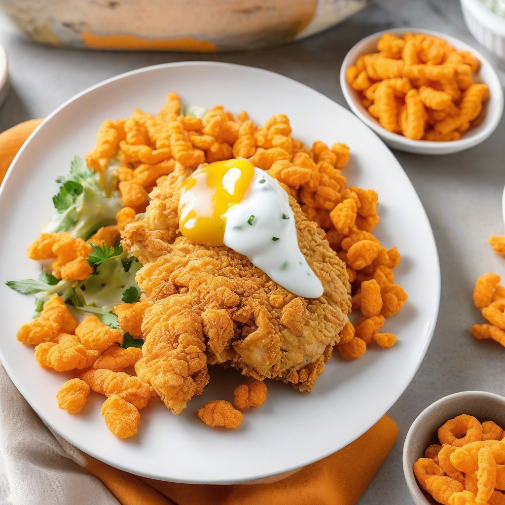 Cheetos Chicken Recipe: Crunchy Coating for a Fun Family Dinner - Drool ...