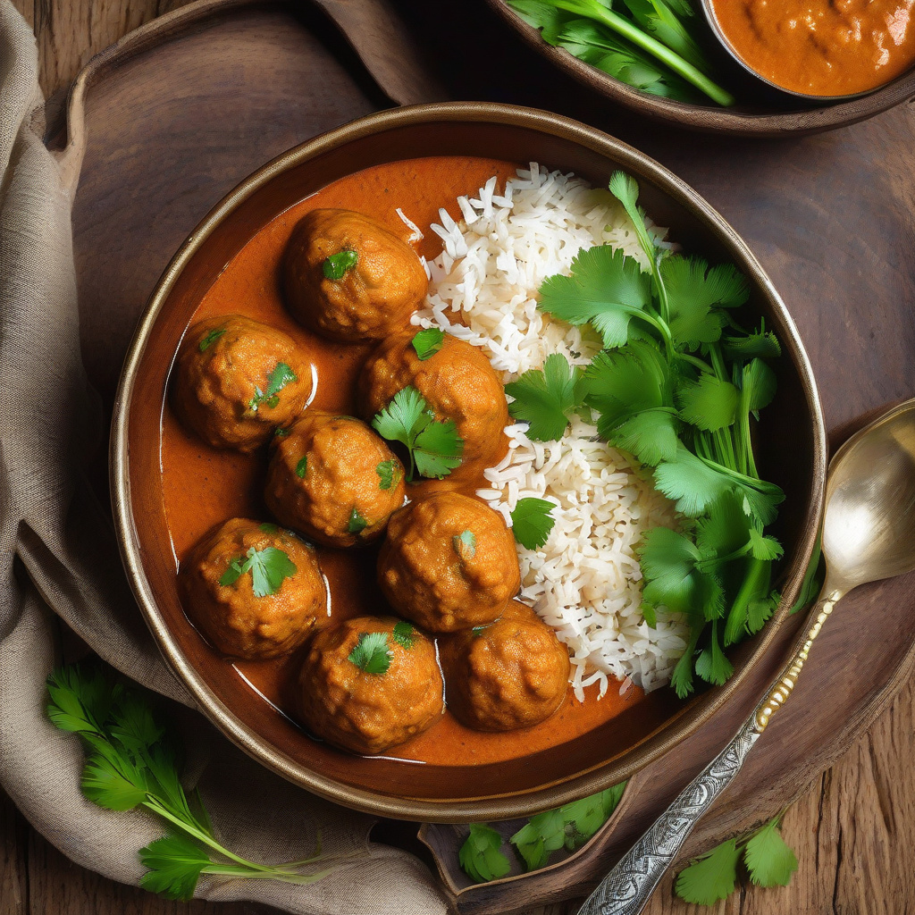 Chicken Kofta Curry Recipe: Flavorful Spiced Meatballs in Rich Sauce ...