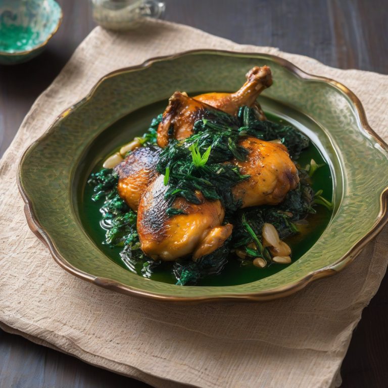 Chicken Molokhia Recipe: Comforting One-Pot Delight in 30 Minutes ...
