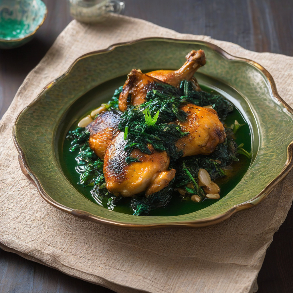 Chicken Molokhia Recipe: Comforting One-Pot Delight in 30 Minutes ...