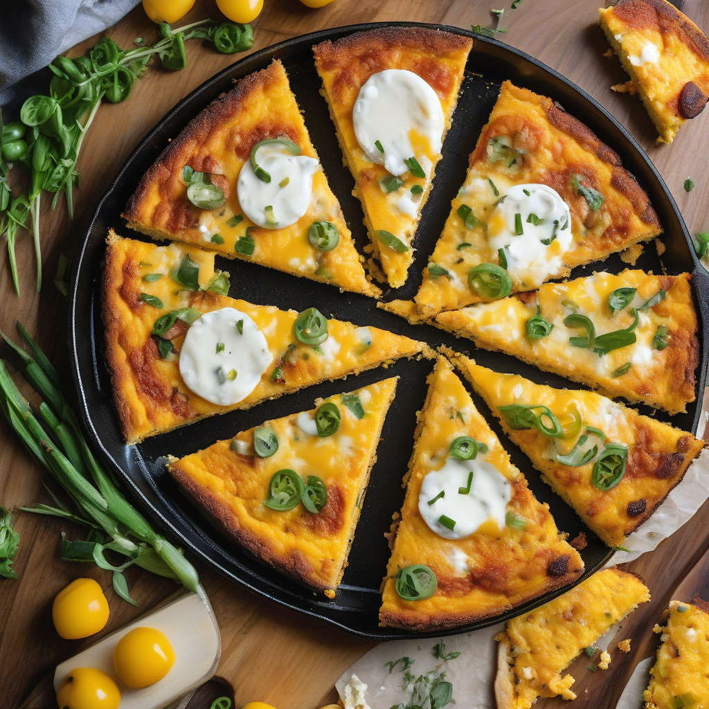 Cornbread Pizza Recipe: Crispy Crust With Savory Toppings - Drool Recipes