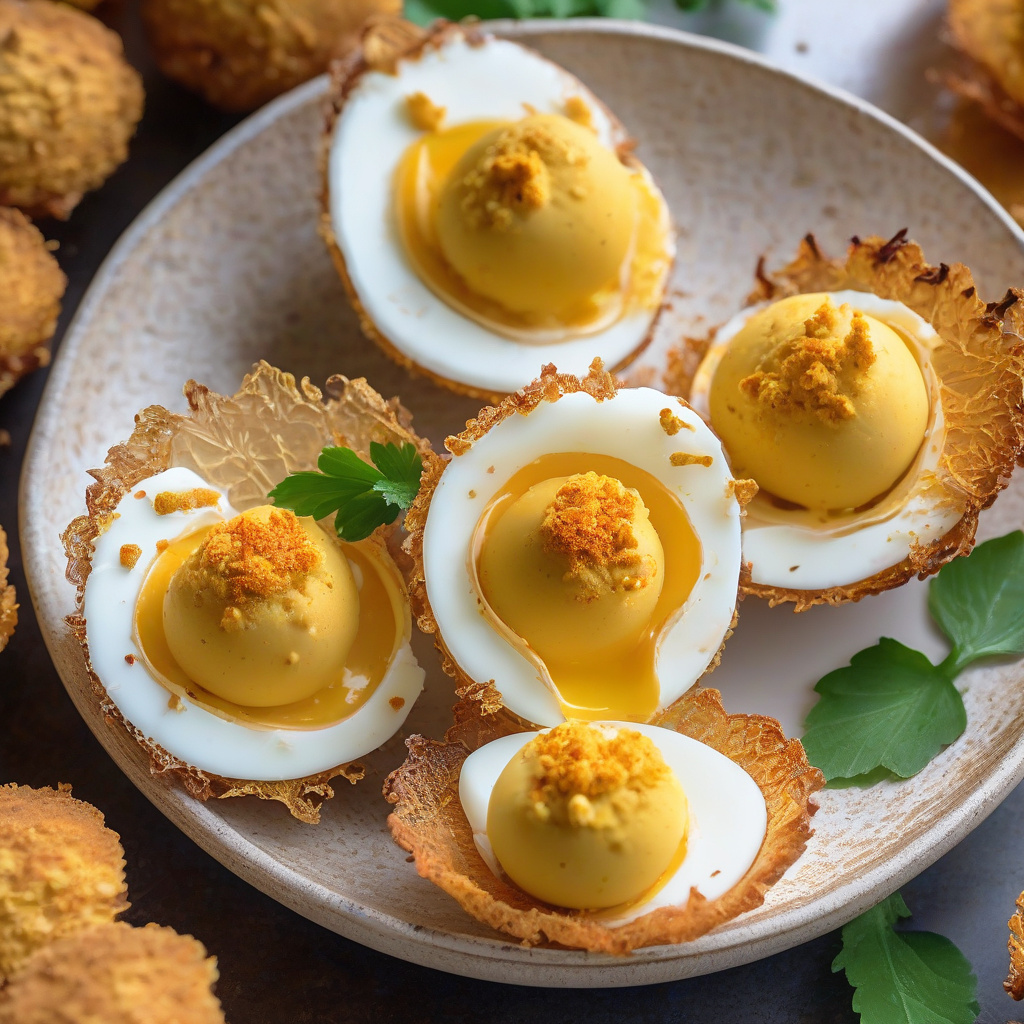 Deep Fried Deviled Egg Recipe: Crunchy Bites With Creamy Filling ...
