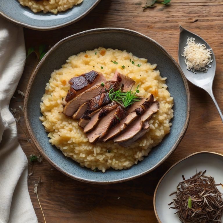 Duck Risotto Recipe: Creamy Arborio Rice with Tender Duck Flavor ...
