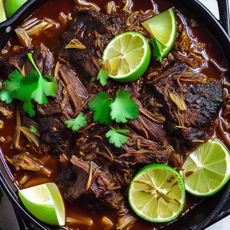 Dutch Oven Barbacoa Recipe: Flavorful Shredded Beef in 3 Hours - Drool ...