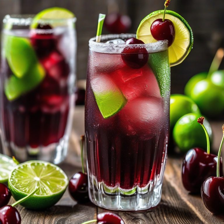 Easy Cherry Limeade Recipe: Refreshing Summer Sip in 5 Minutes - Drool ...