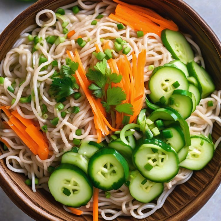 Easy Cold Noodle Recipe: Refreshing Dish Ready in 20 Minutes - Drool ...