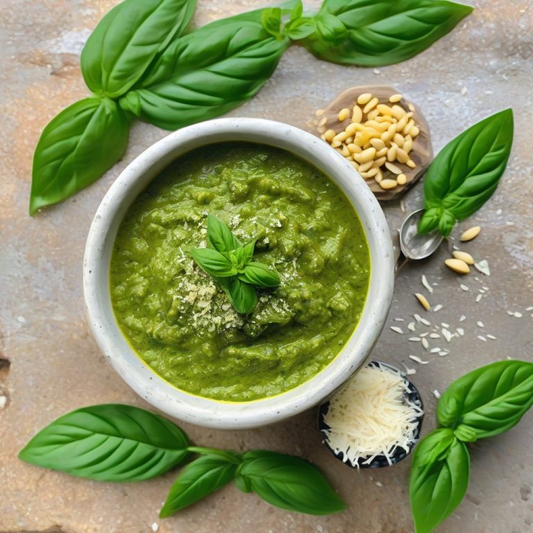 Easy Pesto Recipe Without Pine Nuts: Flavorful Sauce in Minutes - Drool ...