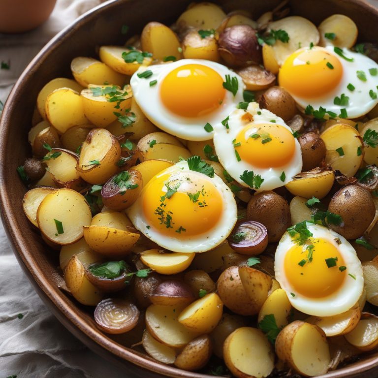 Egg Potato Recipe: Comforting Skillet Dish in 30 Minutes - Drool Recipes