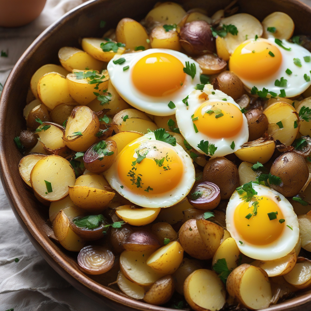 Egg Potato Recipe: Comforting Skillet Dish in 30 Minutes - Drool Recipes