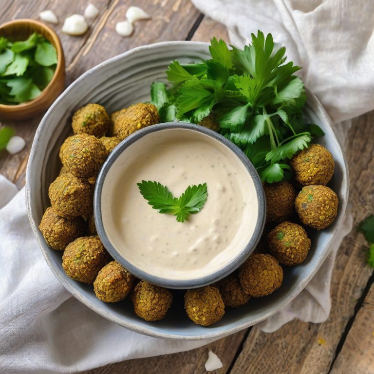 Falafel Dipping Sauce Recipe: Creamy and Flavor-Packed Delight - Drool ...