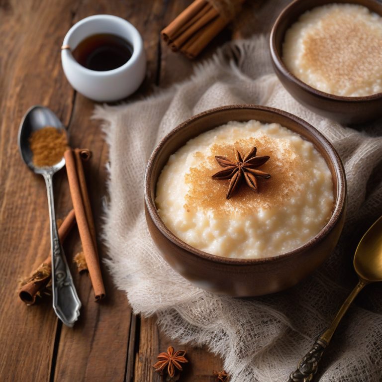 French Rice Pudding Recipe: Creamy Comfort in Every Spoonful - Drool ...