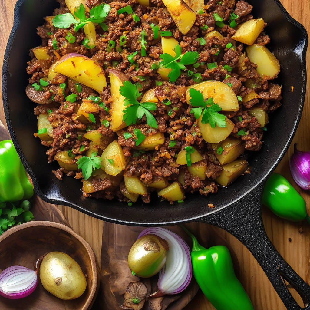 Ground Beef Potato Hash Recipe: Hearty One-Pan Comfort Food - Drool Recipes