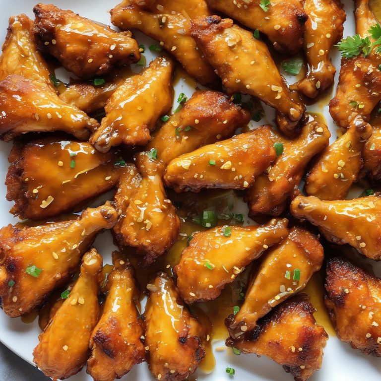 Honey Mustard Chicken Wing Recipe: Sticky Sweet Flavor in 30 Minutes ...