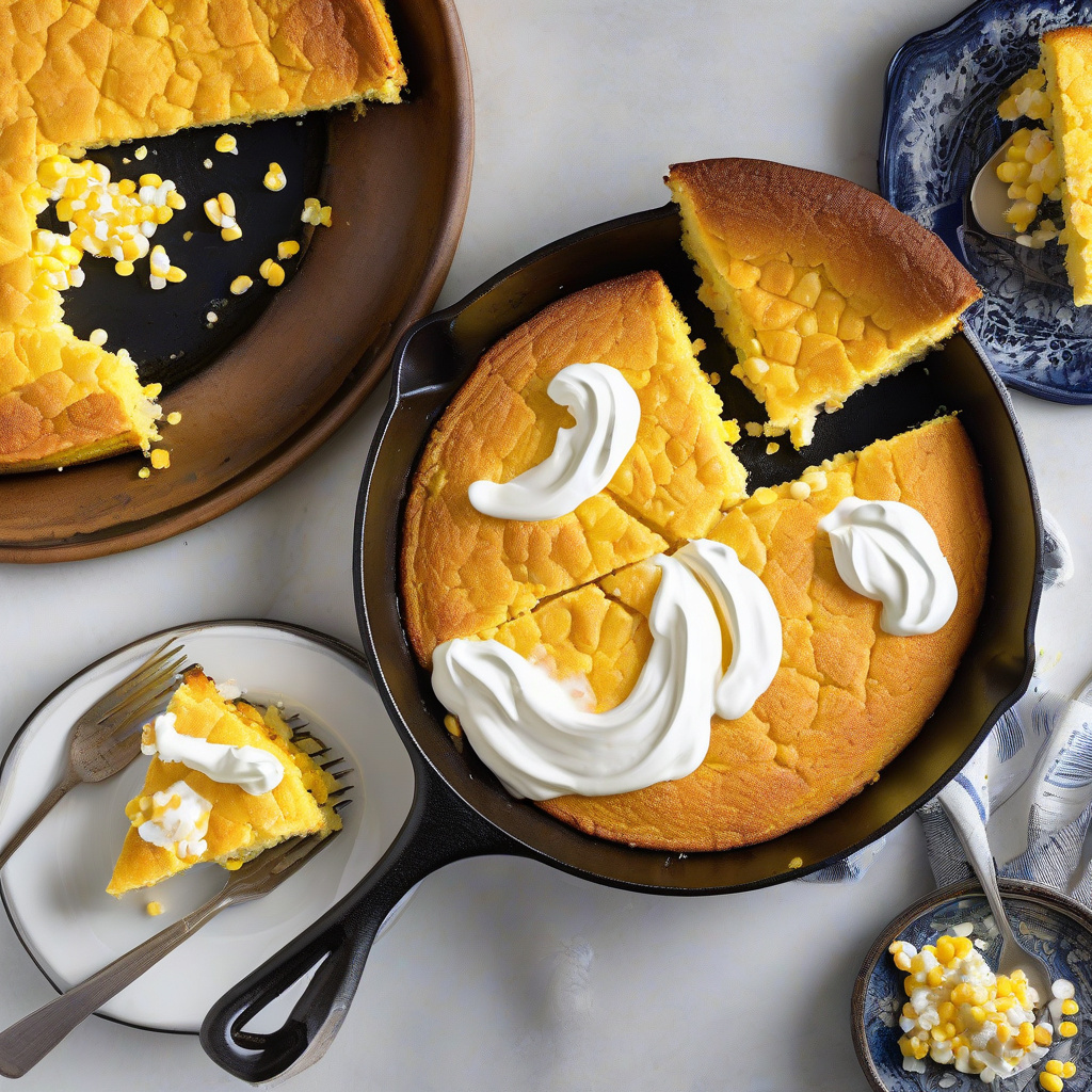 Jiffy Cornbread with Creamed Corn and Sour Cream Recipe: Moist and ...