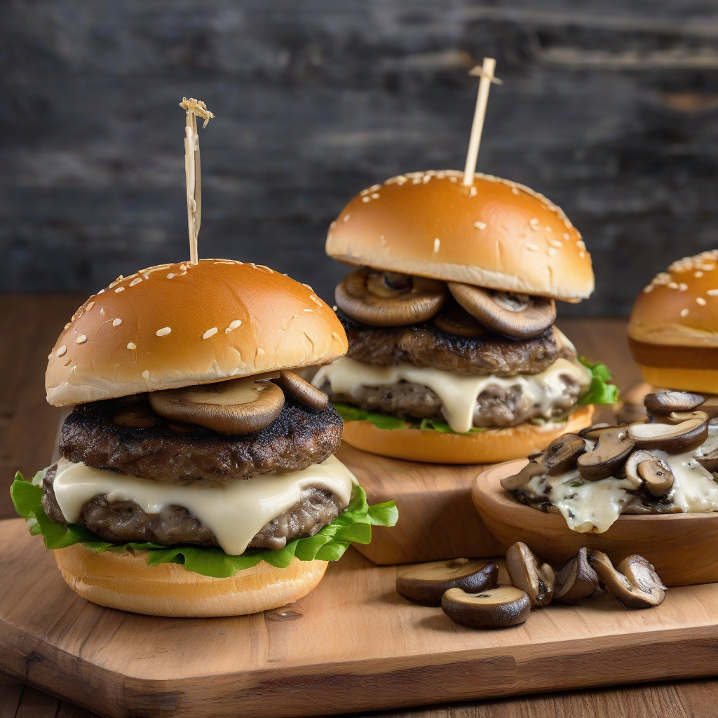 McDonald's Mushroom Swiss Burger Recipe: Homemade Flavor in 30 Minutes ...