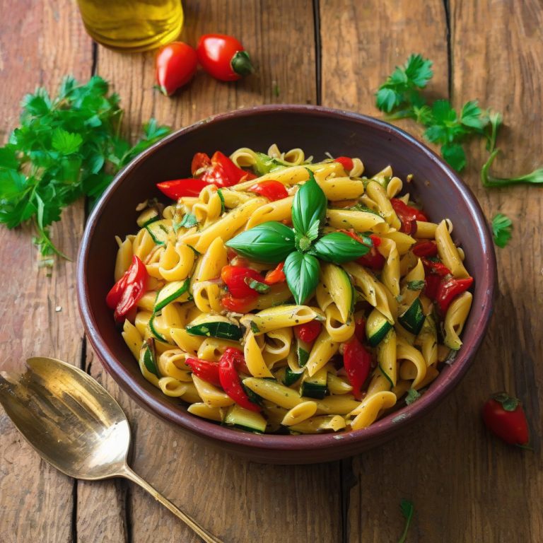 Middle Eastern Pasta Recipe: Bold Flavors and Vibrant Ingredients ...