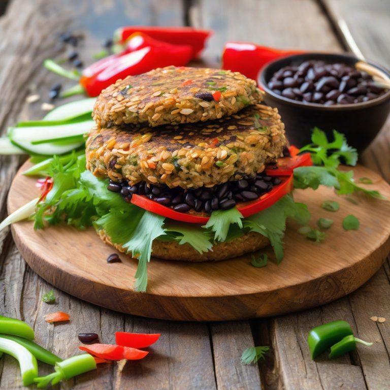 Oat Burger Recipe: Hearty Plant-Based Delight in 30 Minutes - Drool Recipes