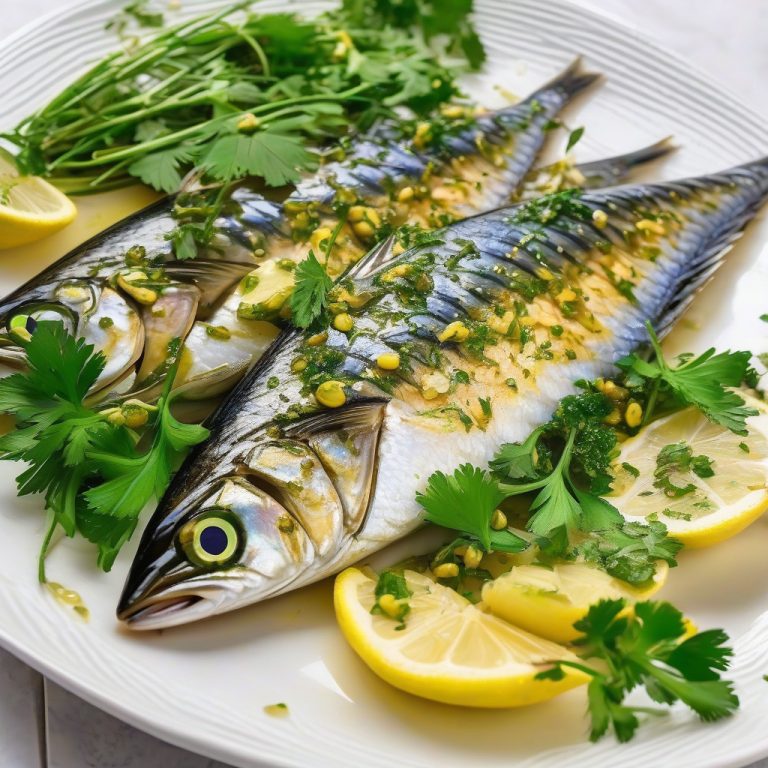 Pacific Mackerel Recipe: Grilled with Citrus and Herb Marinade - Drool ...
