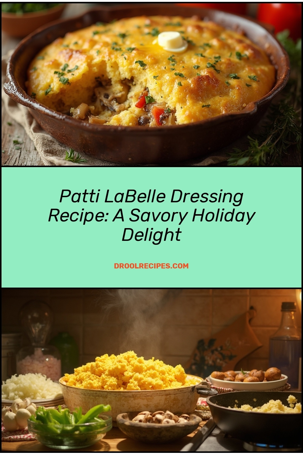 Patti LaBelle Dressing Recipe: A Savory Holiday Delight - Drool Recipes