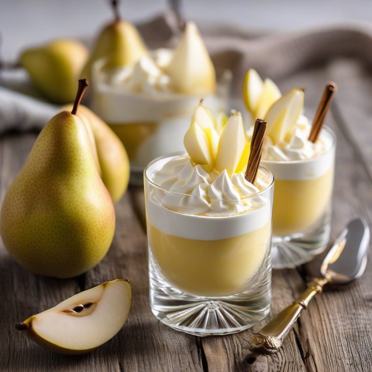 Pear Mousse Recipe: Light and Airy Dessert for Any Occasion - Drool Recipes