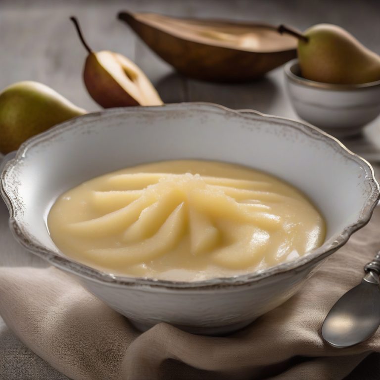 Pear Puree Recipe for Adults: Elegant Sauce for Gourmet Dishes - Drool ...