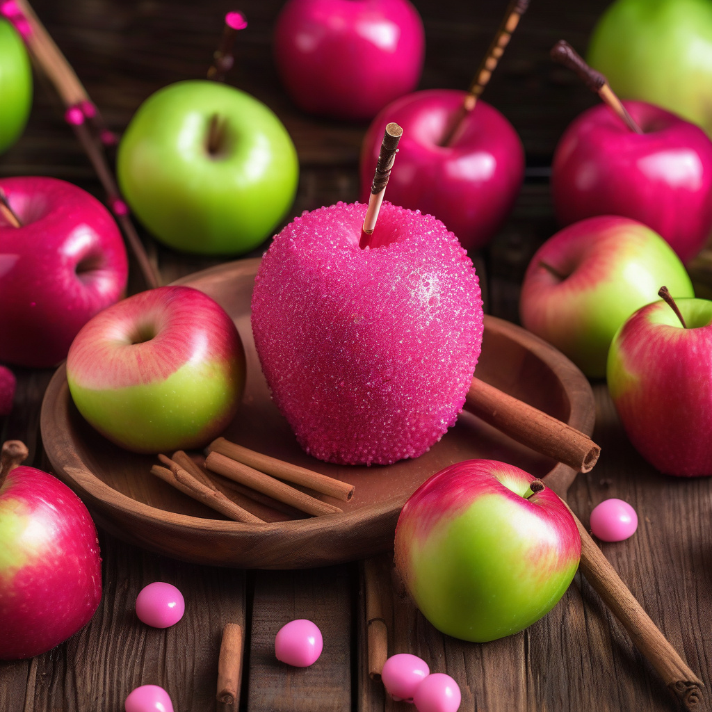 Pink Candy Apple Recipe: Sweet Treats for Festive Occasions - Drool Recipes