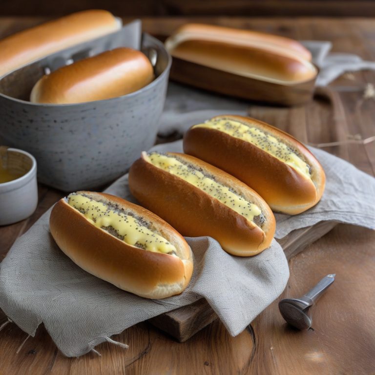 Poppy Seed Hot Dog Buns Recipe: Homemade Softness in Every Bite - Drool ...