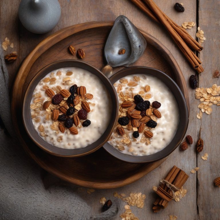 Raisins and Spice Oatmeal Recipe: Warm Comfort in 10 Minutes - Drool ...