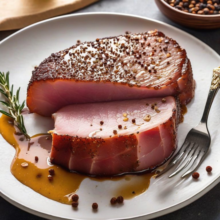 Raw Ham Steak Recipe: Juicy and Flavorful in Just 20 Minutes - Drool ...