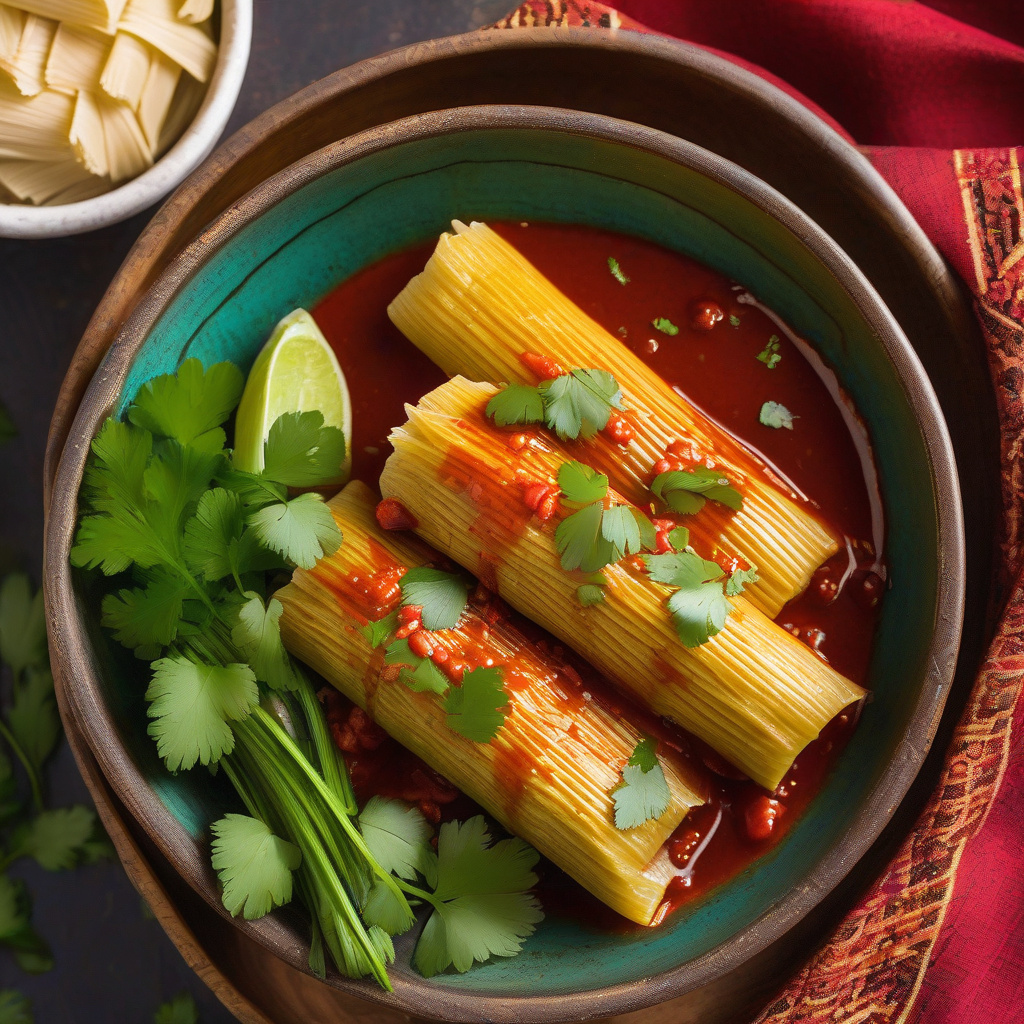 Red Chicken Tamale Recipe: Authentic Flavors Wrapped in Corn Masa ...