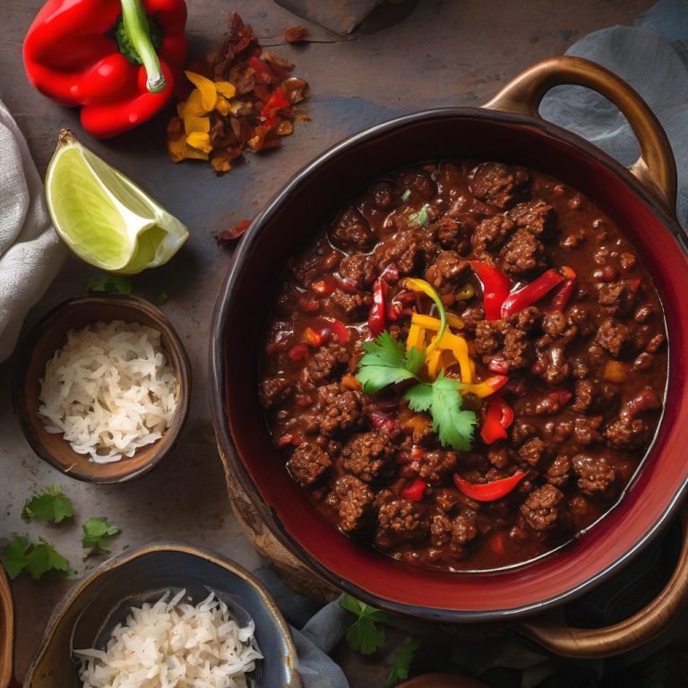 Red Wine Chili Recipe: Hearty Comfort in One Pot Wonder - Drool Recipes