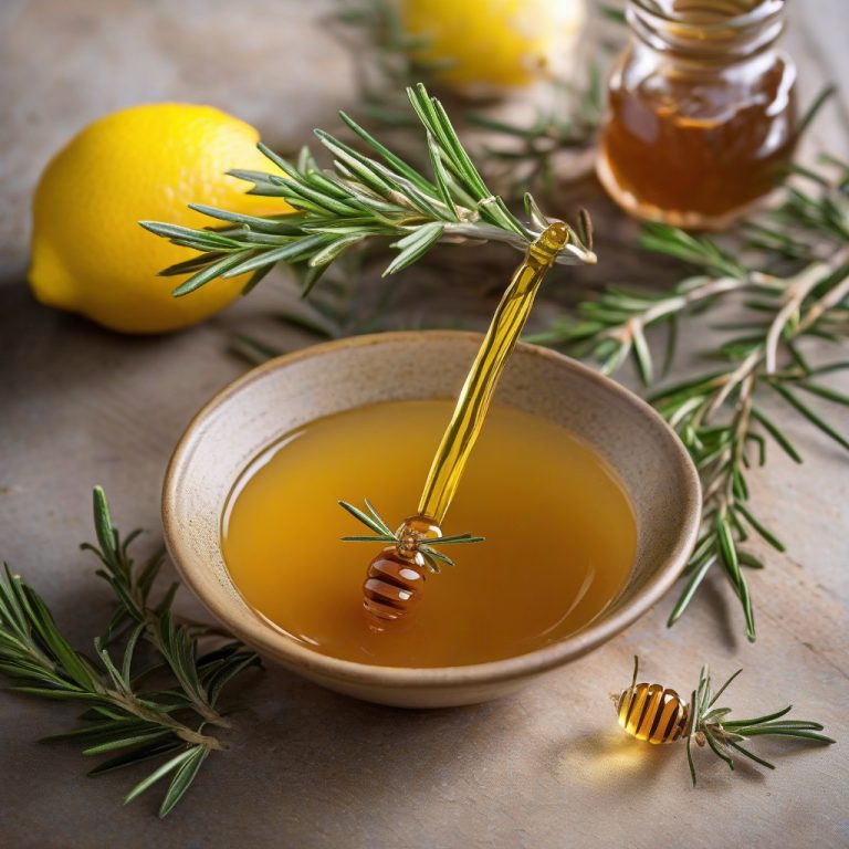 Rosemary Honey Recipe: Aromatic Blend for Drizzling and Glazing - Drool ...