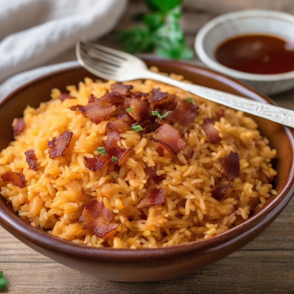 Spanish Rice with Bacon Recipe: One-Pan Comfort in 30 Minutes - Drool ...