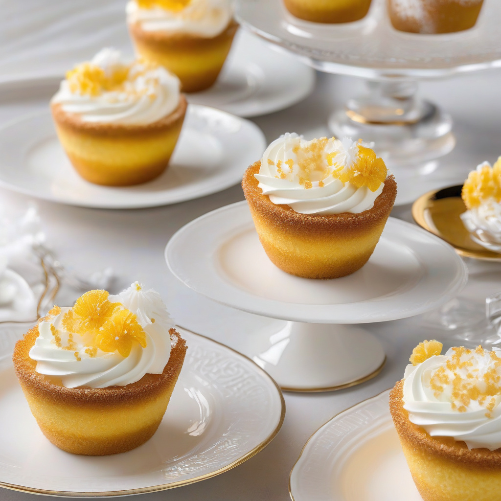 Sponge Cake Dessert Cups Recipe: Elegant Treats for Any Occasion ...