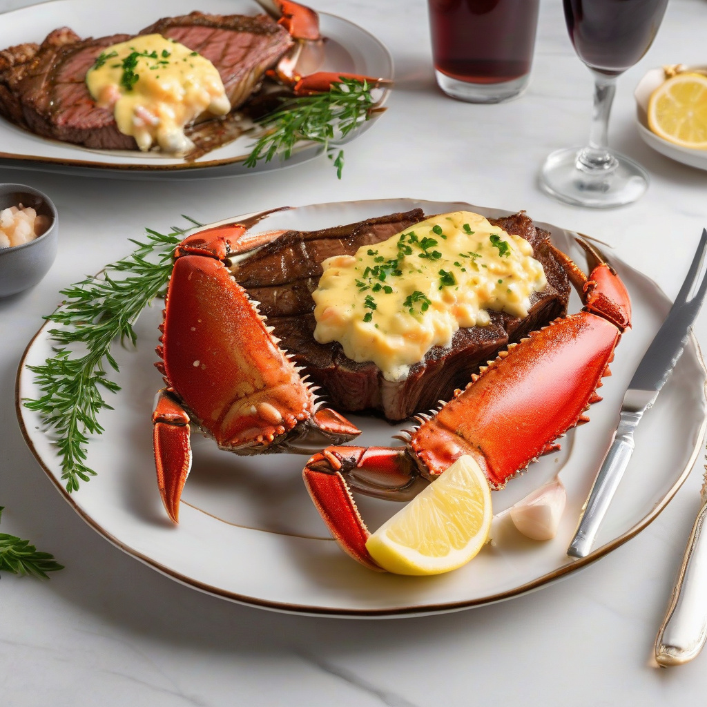 Steak and Crab Legs Recipe: Surf and Turf Extravaganza at Home - Drool ...