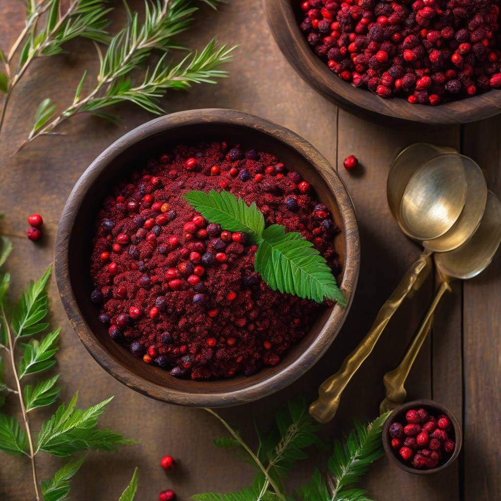 Sumac Berries Recipe: Bright and Tangy Flavor Explosion - Drool Recipes