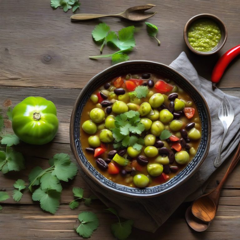 Tomatillo Chili Recipe: Bold Flavor in One-Pot Wonder - Drool Recipes