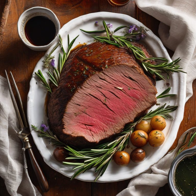 Top Round Beef Roast Recipe: Tender and Flavorful Every Time - Drool ...