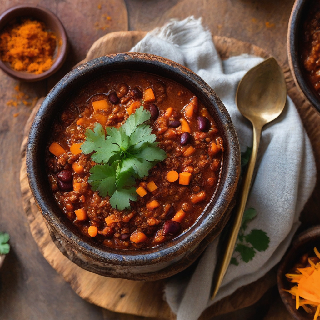 Vegetarian Chili Recipe: Hearty One-Pot Comfort in 30 Minutes - Drool ...